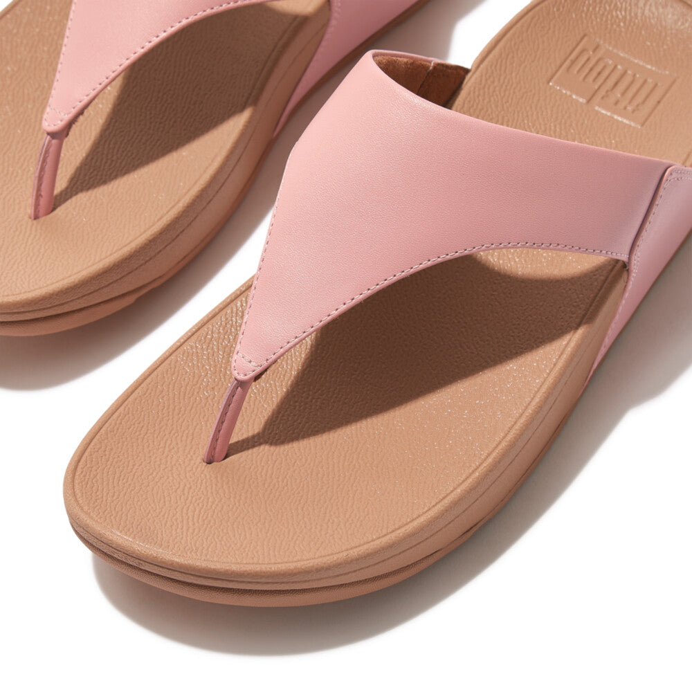LULU Leather Toe-Post Sandals - Soft Blush (I88-B48) – Fitflop Malaysia