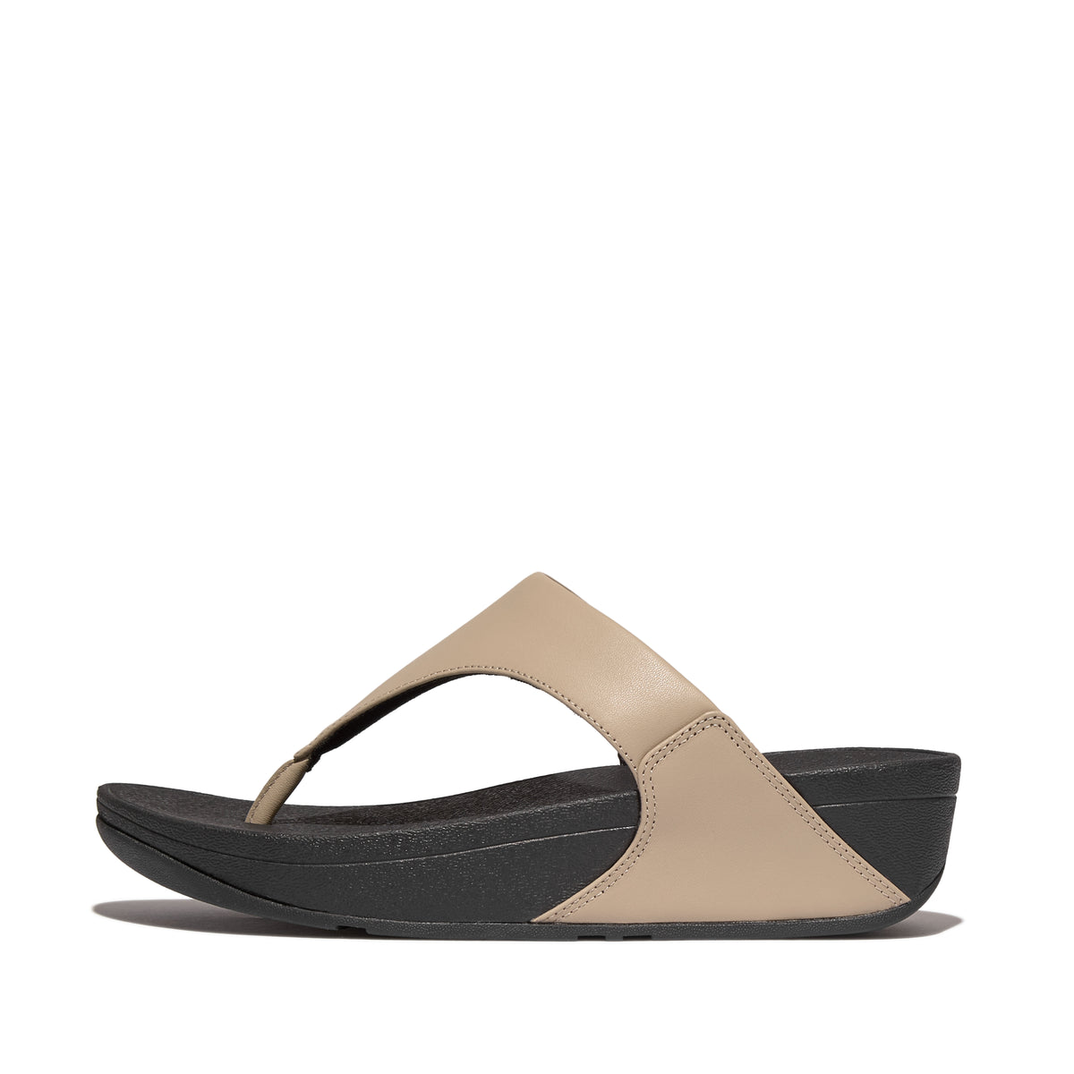 FitFlop LULU Leather Toe-Post Sandals - Latte Beige (I88-A94) – Fitflop Malaysia