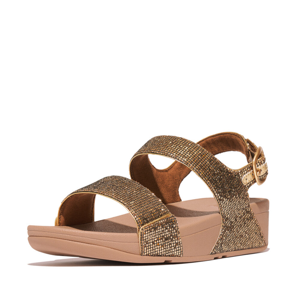 FitFlop LULU Glitterball Back-Strap Sandals - Old Gold (IF7-B94 ...