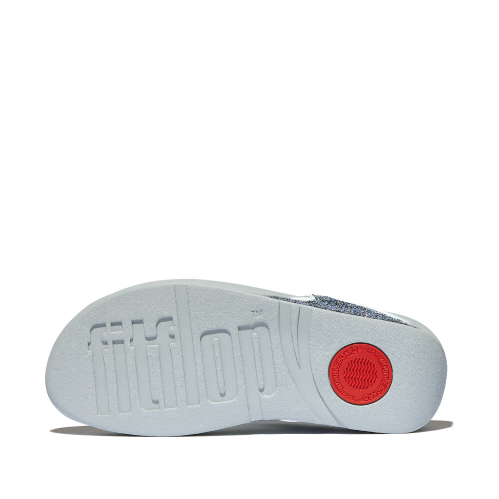 FitFlop LULU Mult-Tonal Glitter Toe-Post Sandals - Quiet Blue (JE6-C34) | FitFlop Malaysia ...