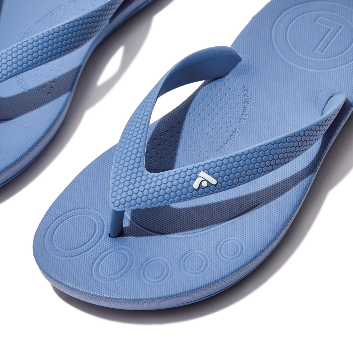 FitFlop IQUSHION Kids Junior Ergonomic Flip-Flops - Rocket Blue (FP2 ...