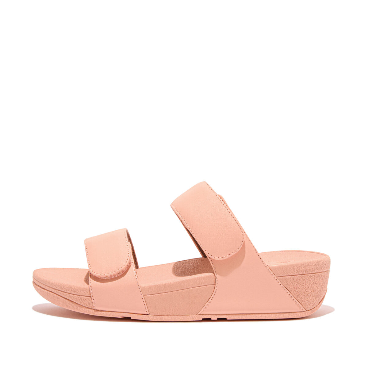 FitFlop LULU Adjustable Leather Slides - Blushy (FV6-A89) – Fitflop ...