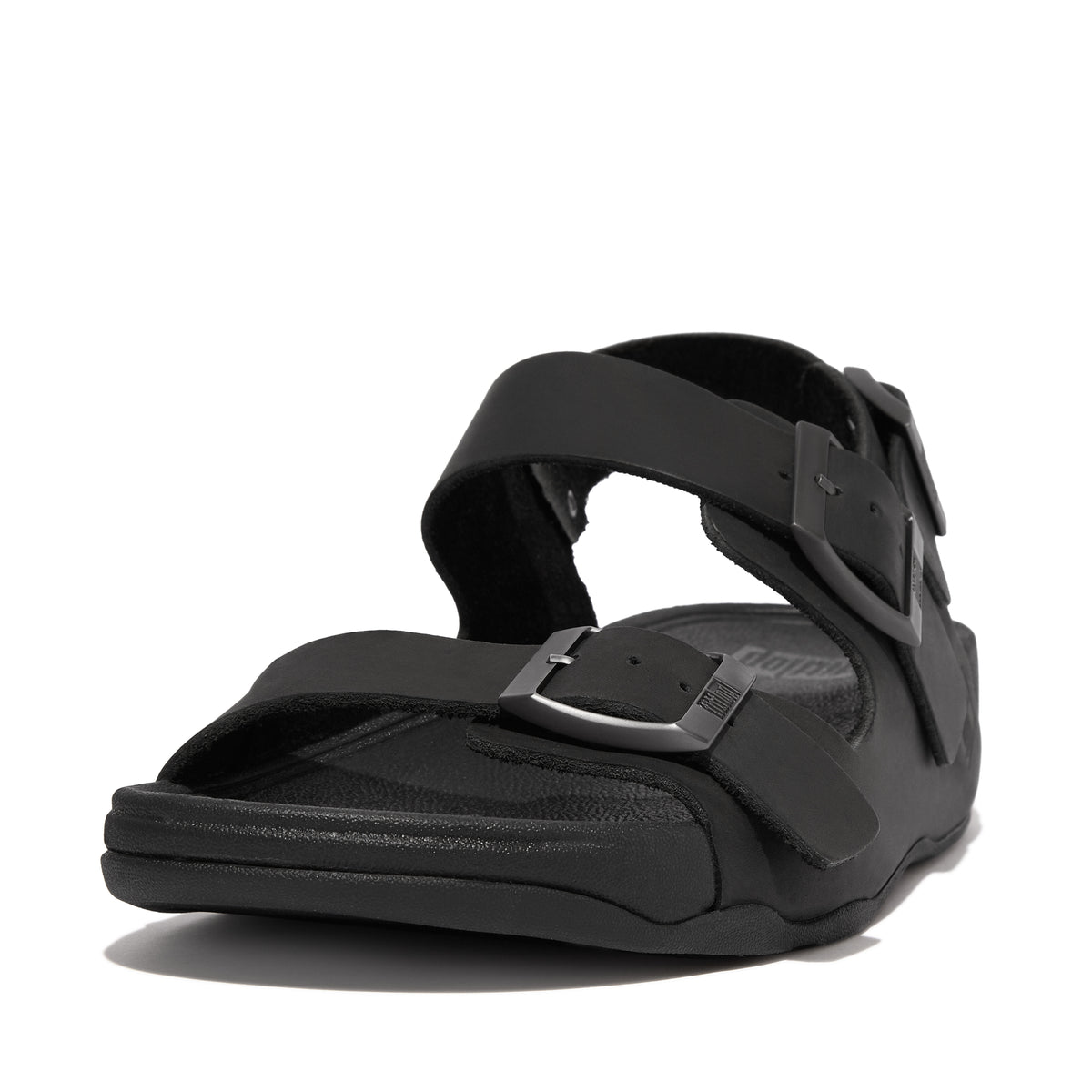 FitFlop GOGH MOC Buckle Leather Back-Strap - Black (GD3-001) – Fitflop ...